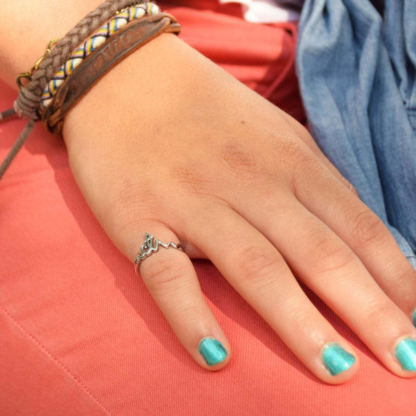 CTR Cursive Ring - Stainless Steel - Shop Ringmasters