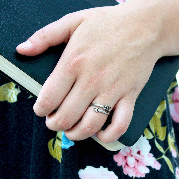 CTR Designer Arrow Ring - Stainless Steel - Shop Ringmasters