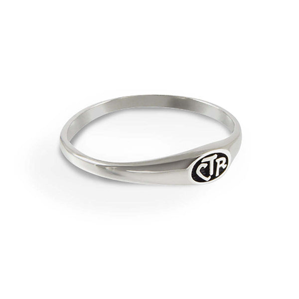 CTR Micro Mini Designer Antiqued Ring - Sterling Silver - Shop Ringmasters