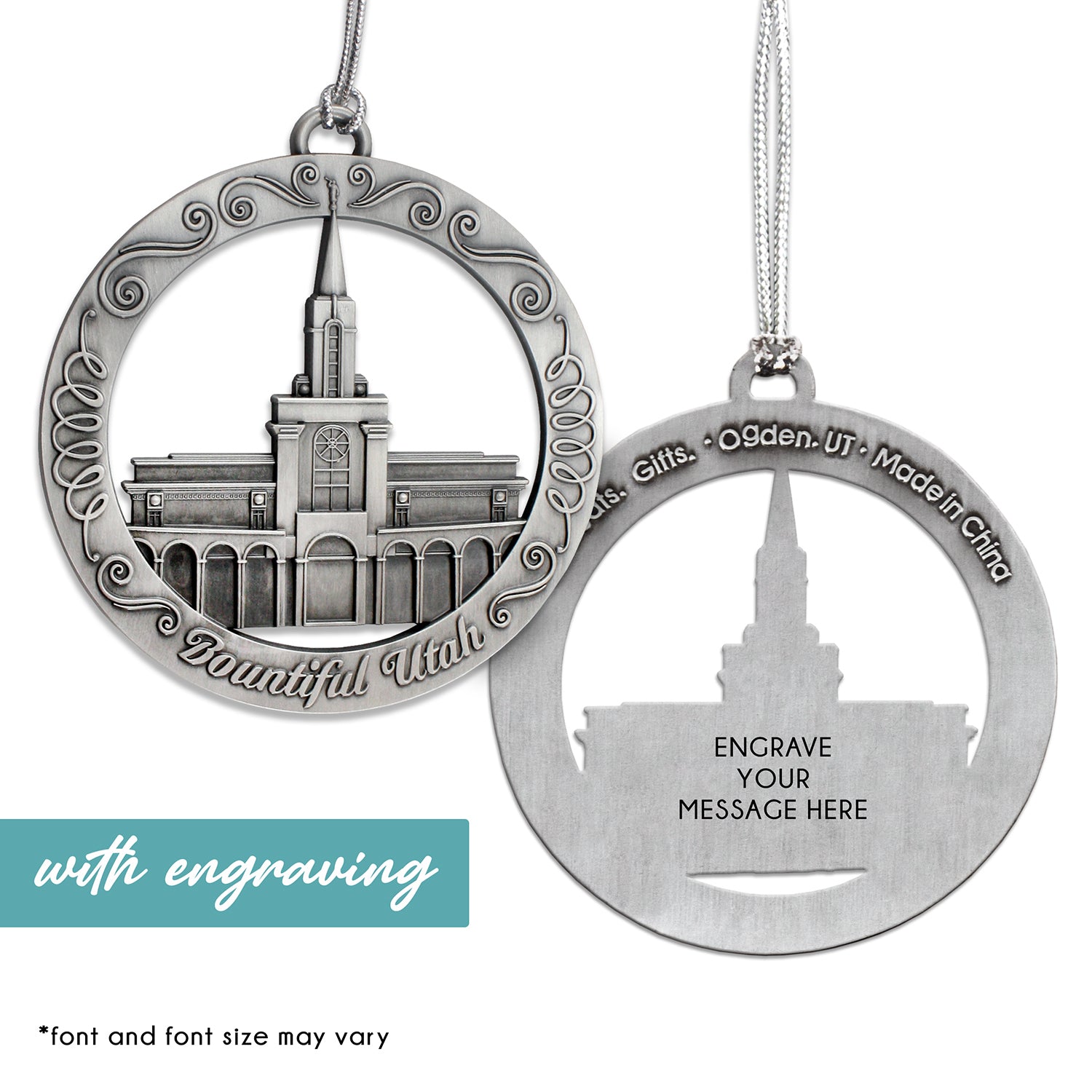 St George Utah Temple Ornament - Shop Ringmasters