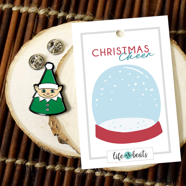 Christmas Elf Enamel Pin - Shop Ringmasters